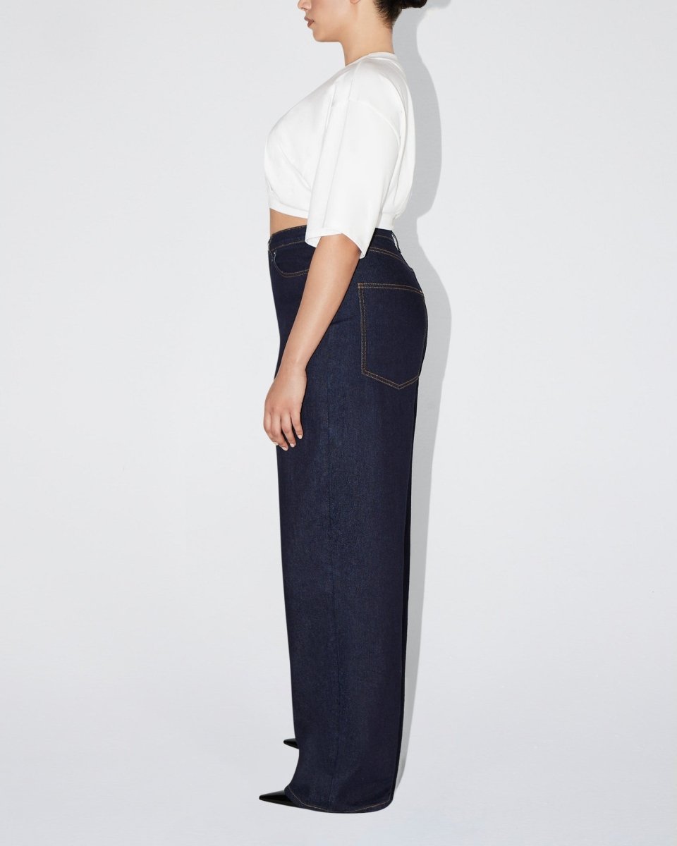 Boxy Cropped Tee | White – Khy