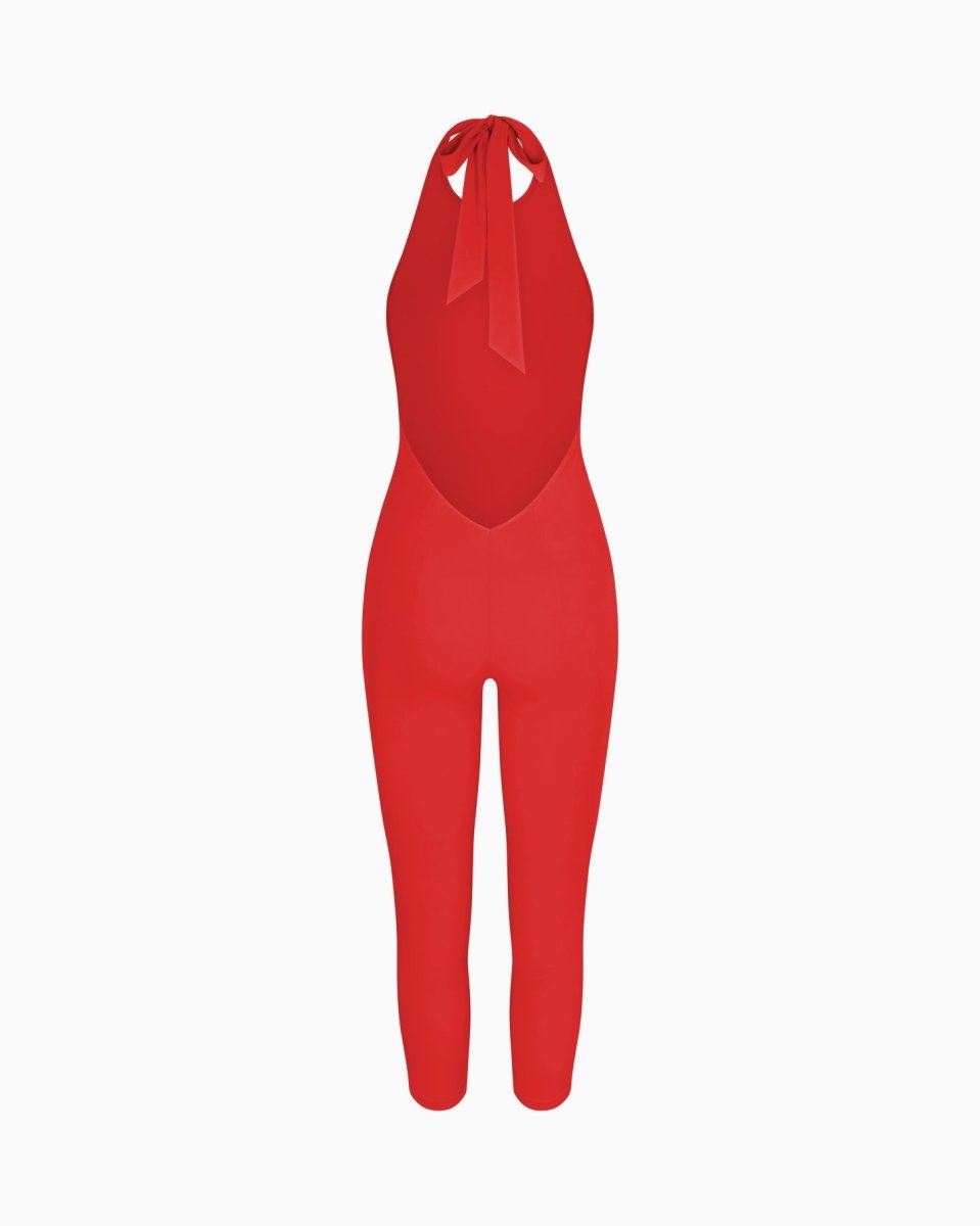 Smooth Stretch Capri Catsuit | Cherry – Khy