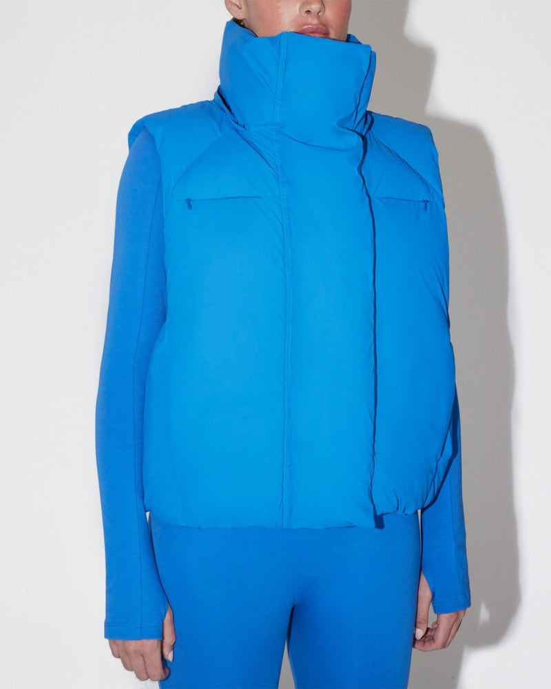 Puffer Vest | Cobalt Blue – Khy