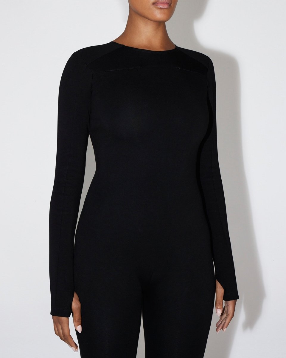 Long Sleeve Catsuit | Black – Khy